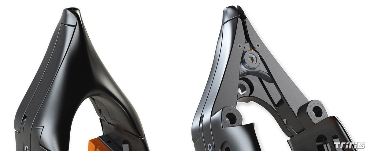 TriRig Omega Oneダイレクトマウントブレーキはブレーキがない場合よりも高速 | ロードバイクはやめられない