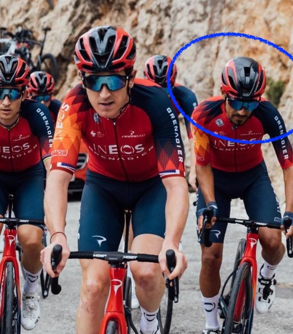 ダニエル・マルティネスが未公開の Kask Elementoヘルメットを使用 恐ろしいスピードで走る動画も公開 | ロードバイクはやめられない