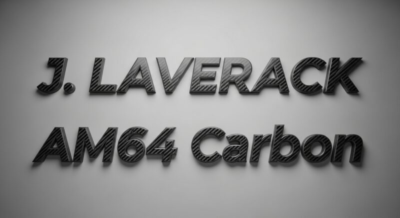 J.Laverackから3Dプリンティング技術を駆使した究極の融合フレームAM64 Carbon | ロードバイクはやめられない